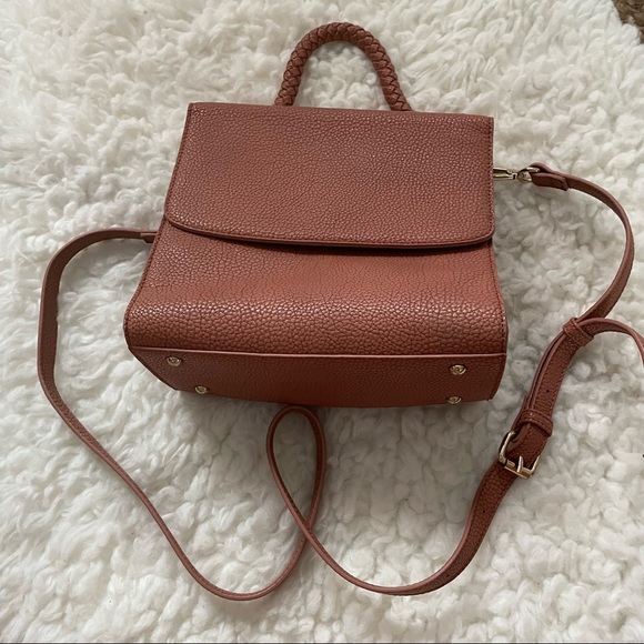 Sole Society | Bags | Sole Society Mauve Pink Crossbody Bag | Poshmark